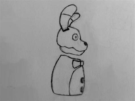 How To Draw Spring Bonnie Easy Learn How To Draw Withered Bonnie