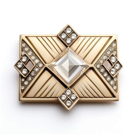 Premium Ai Image The Shimmering Beauty An Exquisite 3d Brass Belt