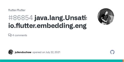 java.lang.UnsatisfiedLinkError io.flutter.embedding.engine.FlutterJNI ...