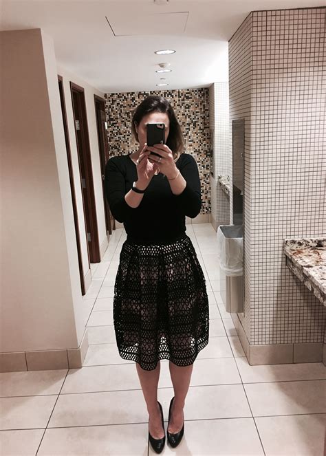 A Line Knit Skirt Bathroom Selfie Knit Skirt High Waisted Skirt