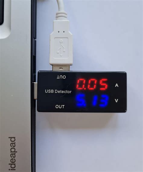USB 2 0 Type A Digital Current And Voltage Meter