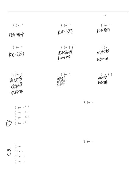 Worksheet A Topic 2 4 Exponential Function Manipulation Pdf Special Functions Mathematical
