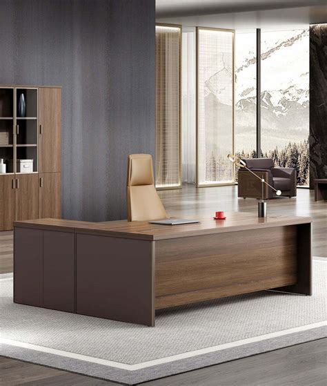 L Shape Executive Desk Ottimo Furniture