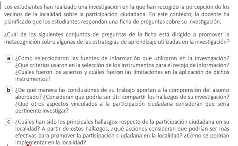 Metacognición ¿ Como Proponer E Identificarlo Ministerio De