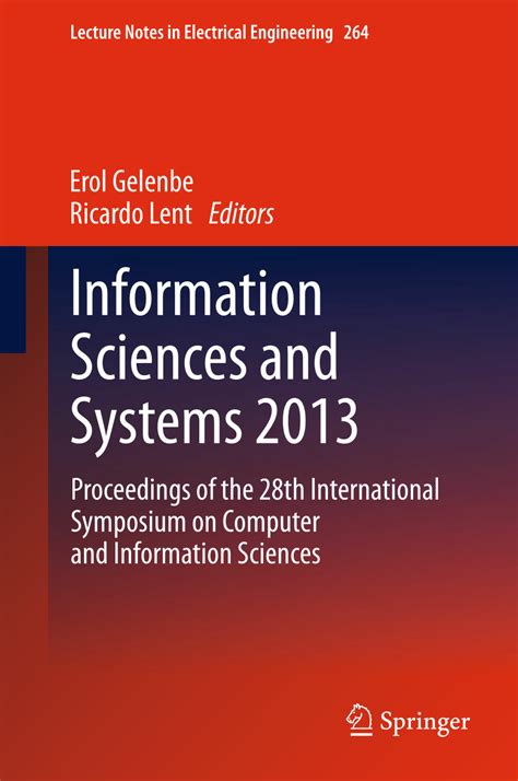 Pdf Information Sciences And Systems 2013 Proceedings Of The 28th