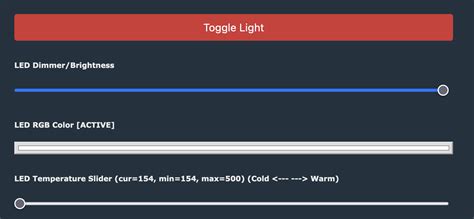 can t get rgb lights support with home assistant discovery · issue 366