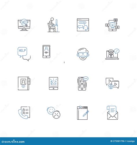 Transmission Line Icons Collection Gearbox Drivetrain Clutch Shift Transfer Sprocket