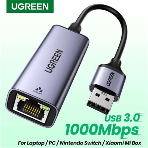 Promo Ugreen Usb 3 0 To Ethernet Rg45 Gigabit Lan Diskon 13 Di Seller Valmai Store Cengkareng