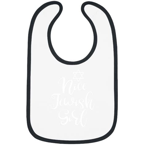 Funny Jew Nice Jewish Girl Hanukkah Bibs Sold By Eventfulpress Sku