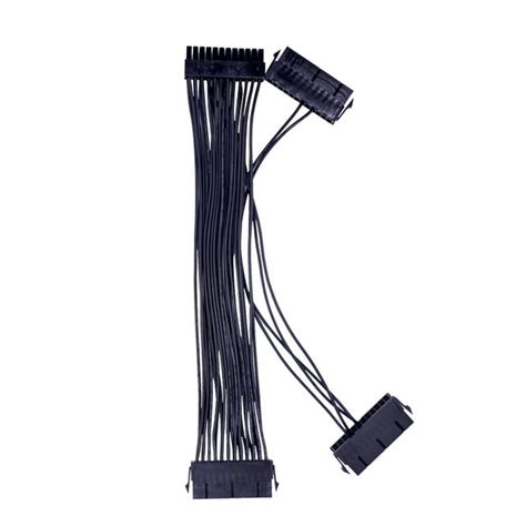 24pin Power Supply Synchronizer Male To Female Atx 30cm 24 Pin Dual Psu