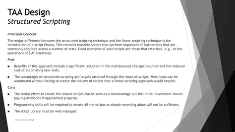 Chapter 3 The Generic Test Automation Architecture Pptx Computing