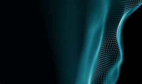 추상 파란색 기하학적 배경 미래 지향적 인 기술 스타일 네온 사인 미래 기술 Hud 요소 우아한 추상적 배경 빅 데이터 시각화