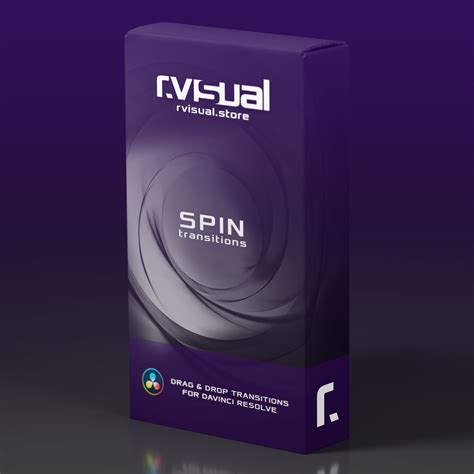 Spin Transitions For Davinci Resolve