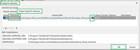 Use A Libraryloader Footprint In Kicad 7 Element14 Community