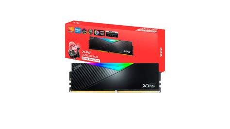 Xpg Lancer Rgb 16 Gb Ddr5 5200 Mhz 1 25v 1 45v 288 Pines U Dimm Lc 30 40 Negro