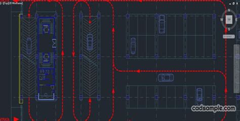 Car Parking Autocad Drawing 2 Cadsamplecom Autocad Drawing
