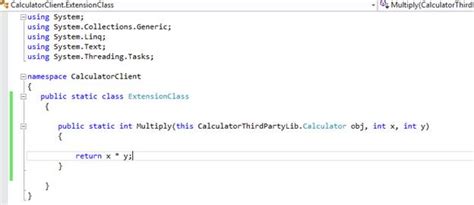 Extension Method In C MindStick