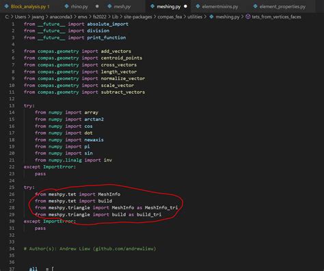 Blocktetsrhino Example Is Not Working · Issue 126 · Compas Devcompasfea · Github