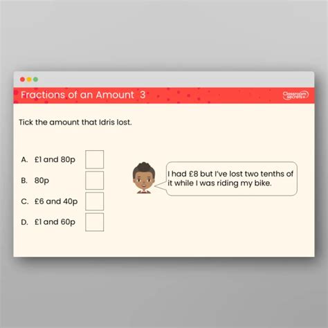 Year 3 Fractions Of An Amount 3 Teaching Ppt Resource Classroom Secrets