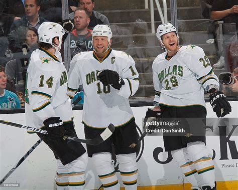 Steve Ott Brenden Morrow And Jamie Benn Of The Dallas Stars News