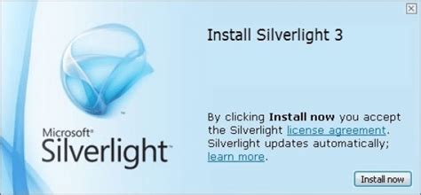 Microsoft Silverlight 30 Download Free