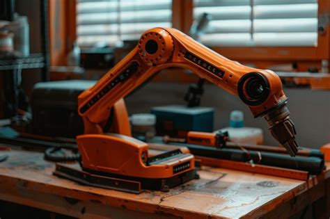 Robotics Automation In Space Exploration Premium Ai Generated Image