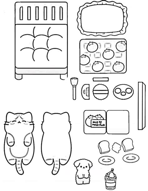 🎀Домик для кота раскраски🎀 In 2025 Paper Doll Printable Templates Free Printable Paper Dolls