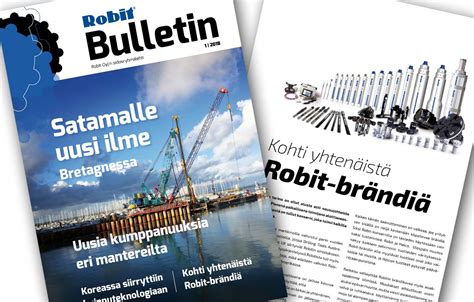 Robit Bulletin 12018 Sidosryhmälehti Julkaistu Robit Oyj