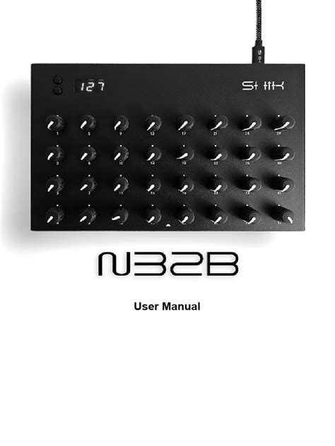 N32b Midi Controller User Manual Pdf Usb Booting