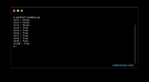 Python String Isspace Explanation With Example Codevscolor