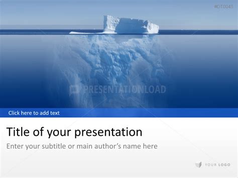 Iceberg PowerPoint Templates PresentationLoad