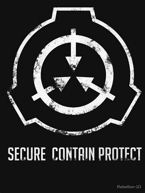 Scp Foundation Symbol Design Secure Contain Protect