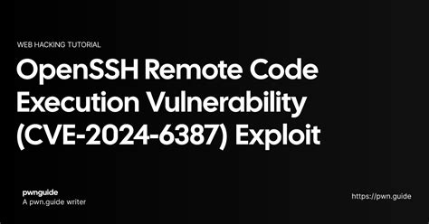 Openssh Remote Code Execution Vulnerability Cve 2024 6387 Exploit