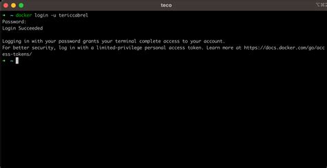 Push A Docker Image Into The Docker Hub
