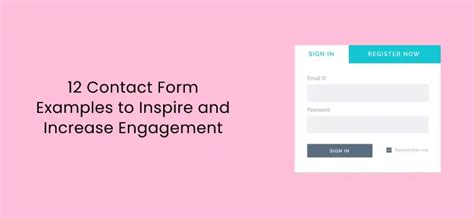 12 Contact Form Examples To Inspire And Increase Engagement Poptin Blog