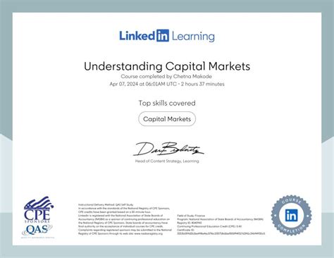 chetna makode on linkedin certificate of completion
