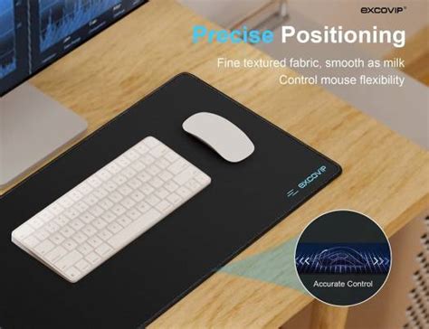 Excovip Gaming Mouse Pad XL Size Extended Computer Mouse Pad Desk Mat With Stitched Edges