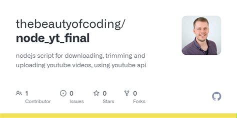 GitHub Thebeautyofcoding Node Yt Final