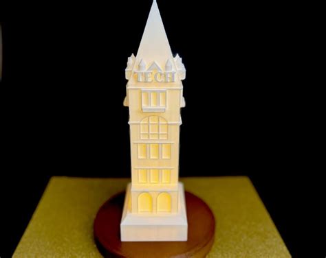Georgia Tech Ornament Tech Tower Georgia Tech T Georgia Tech Yellow Jackets Ornament