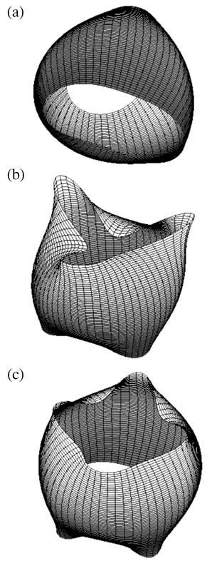 Exemplary Isometric Deformations Of A Segment Of A Spherical Shell Download Scientific Diagram