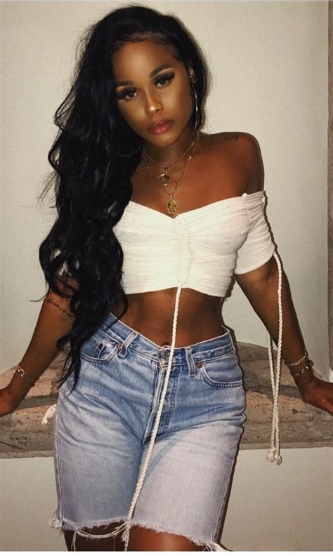 Pin By Tajha On Black Women ️ Beautiful Black Women Fashion Beauty