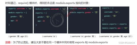 Node 中的模块化node模块化引入 Csdn博客