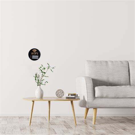 Exquisite Acrylic Wifi Sign Useful Wall Sticker Ac Grandado