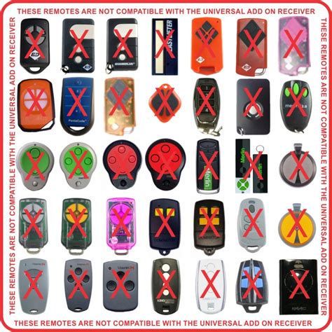 Universal Mhz Add On Receiver Compatible With Over Remotes