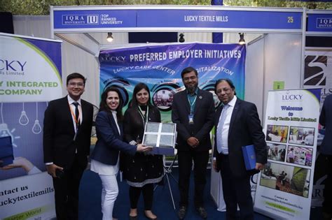 Muhammad Waqas Ansari On Linkedin Lucky Textile Mills Participated In The Iqra University