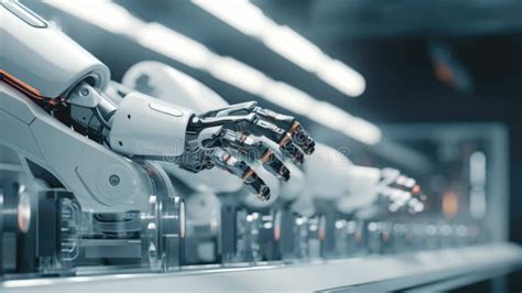 Precision Robotic Arm Footage In High Tech Environment Stock Footage Video Of Professional