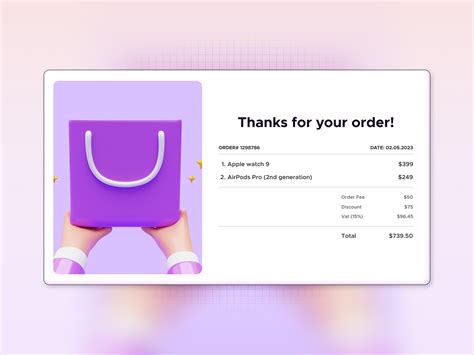 Purchase Receipt Designs Themes Templates And Downloadable Graphic Elements On Dribbble