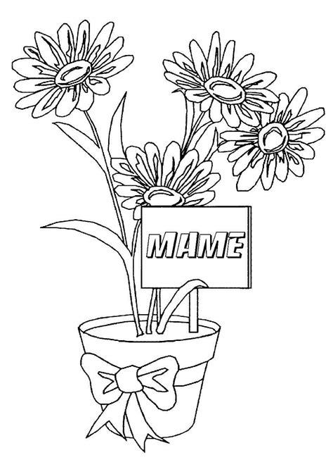 Открытка Ко Дню Матери Раскраски 70 фото