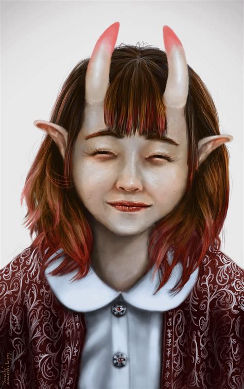 [rf] Serenity A Non Binary Variant Tiefling Eloquence Bard Charlatan R Characterdrawing