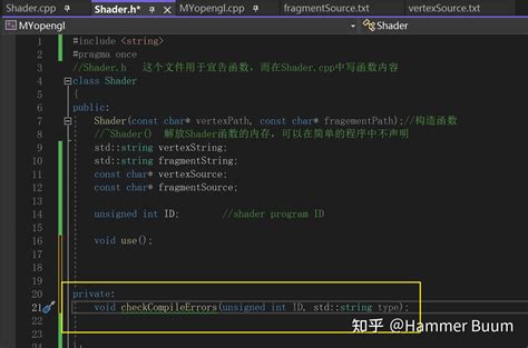 opengl对GLSL语言和program链接gllinkprogram问题进行纠错 知乎